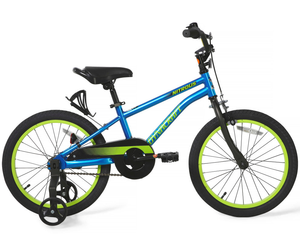 Dynacraft Nitrous 18 Inch Kids Bike - Blue – Dynacraft Wheels