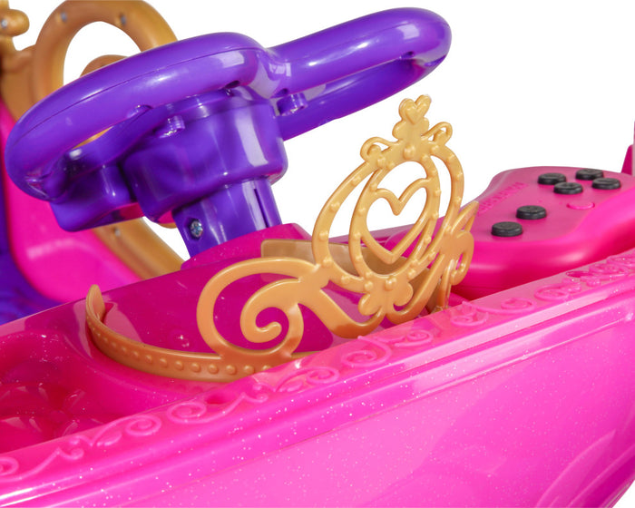 Dynacraft Disney Princess 24V Carriage Ride-On for Kids, Battery ...